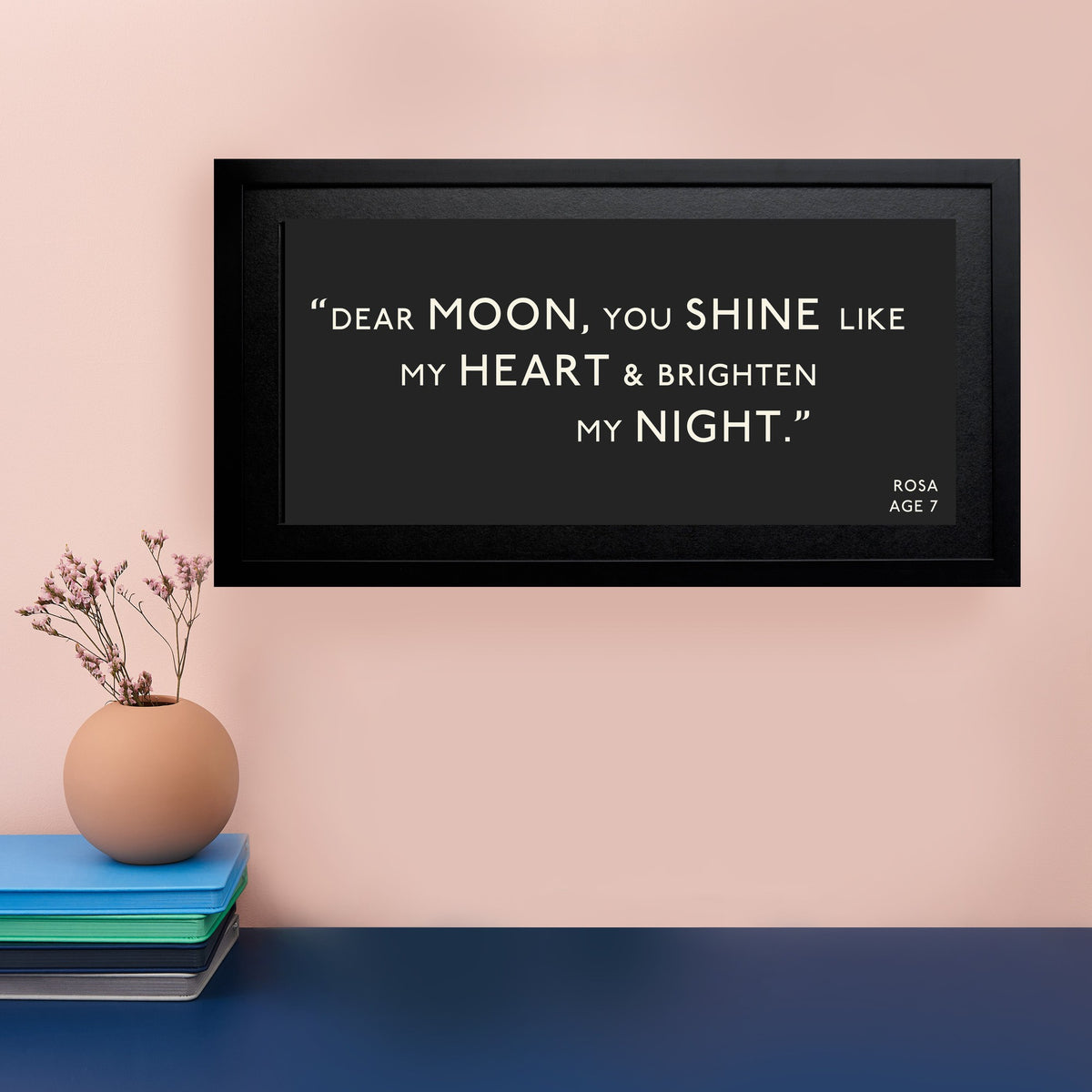 Personalised Quotation Print by Betsy Benn